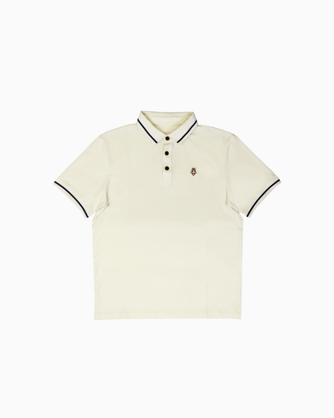 Original Polo | Ivory White / Midnight Blue / Armagnac Brown – PARA BELLUM