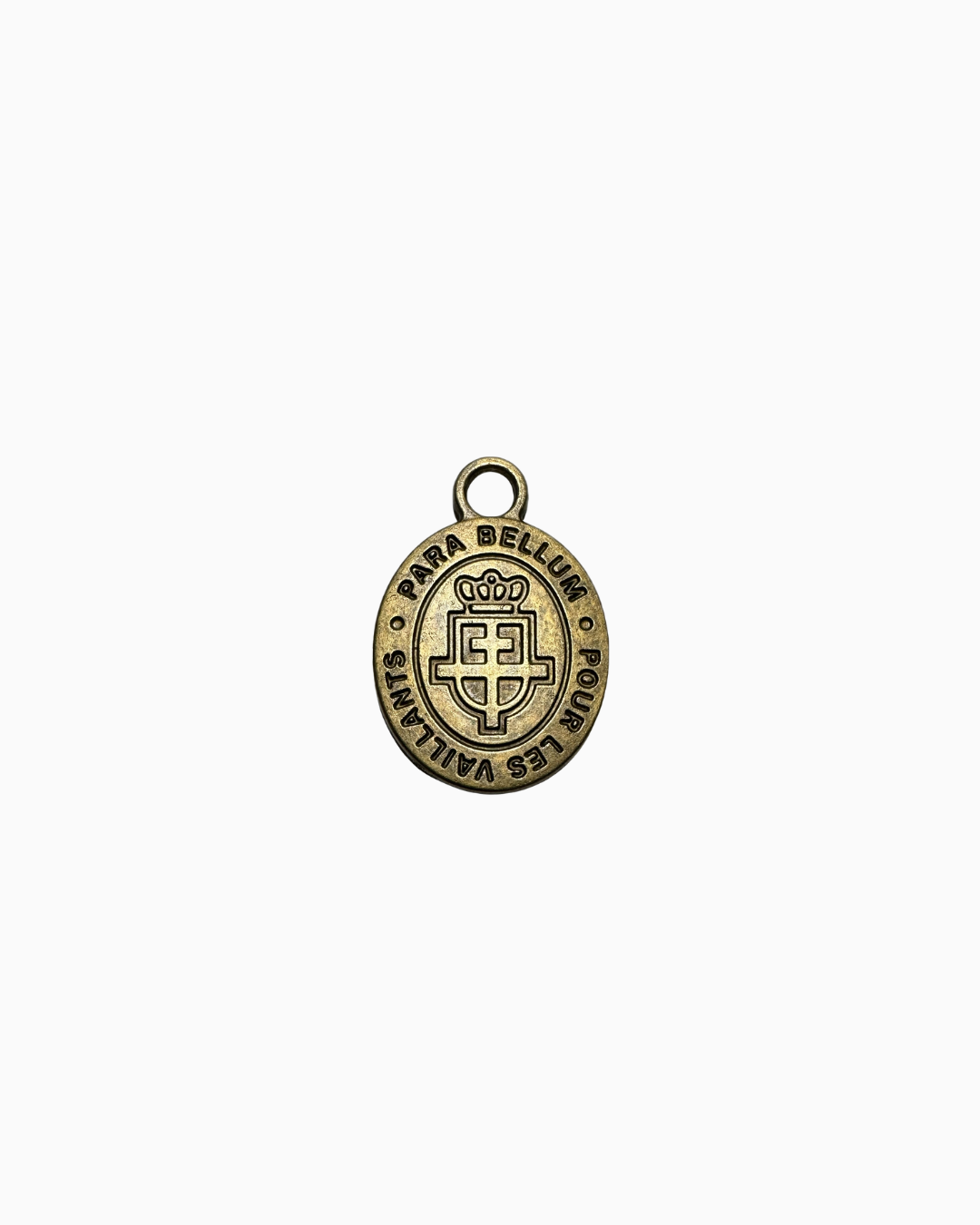 Brass medal with engraved emblem – PARA BELLUM
